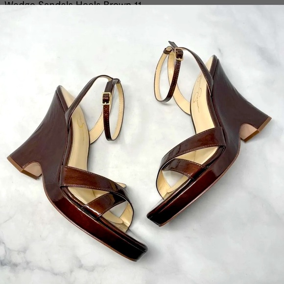 Jessica Simpson | Shoes | Jessica Simpson Metallic Jilly Bronze ...